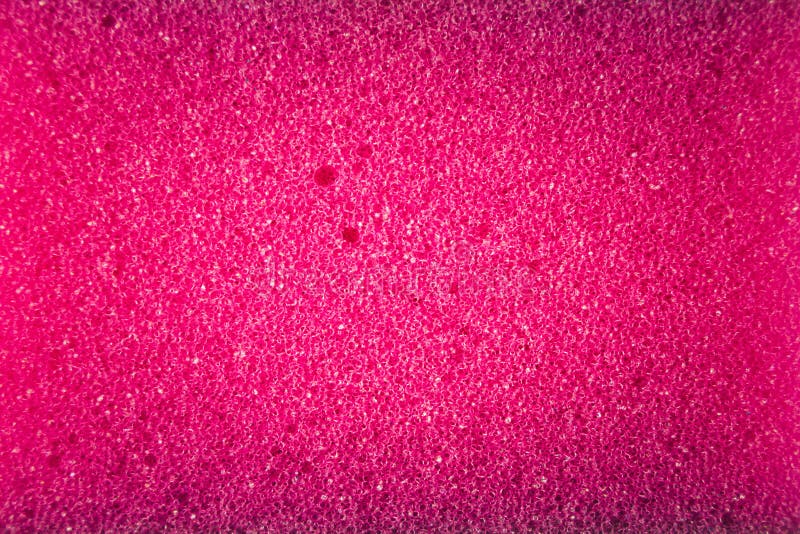 Pink Sponge Made of Microfiber Material. Texture, Background. in ...