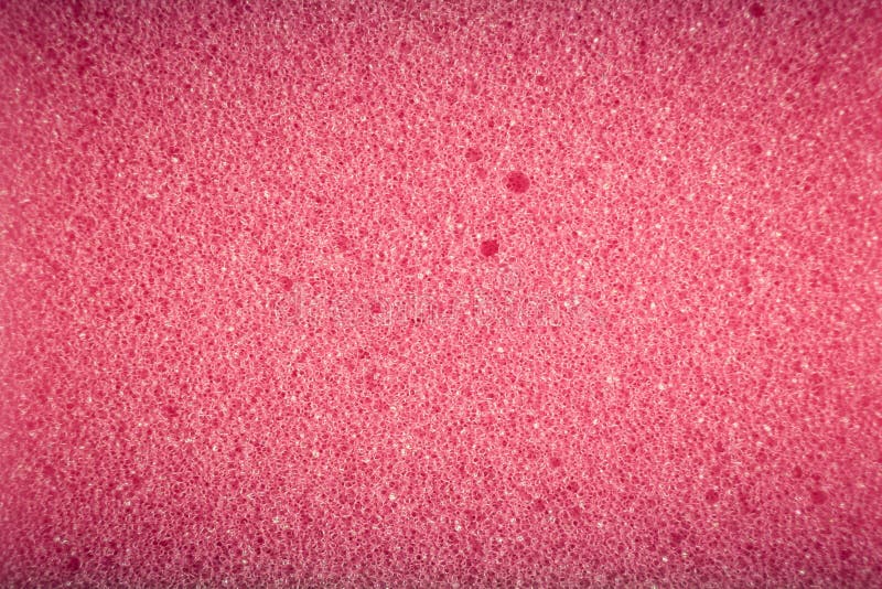 Pink Sponge Made of Microfiber Material. Texture, Background. in ...