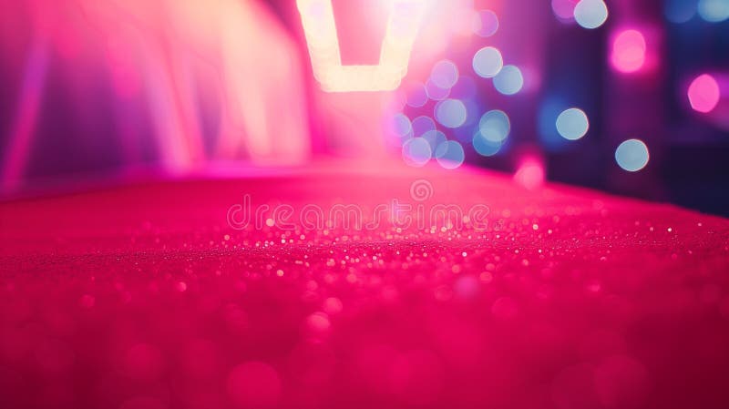 Pink Spotlight on Red Carpet, Fame Performance Wealth Luxury Stock ...