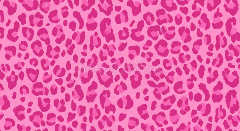 Pink Spotted Pattern Seamless Animal Design Background Stock ...