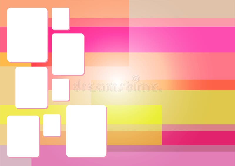 Pink Square Abstract Background Stock Vector - Illustration of squares ...