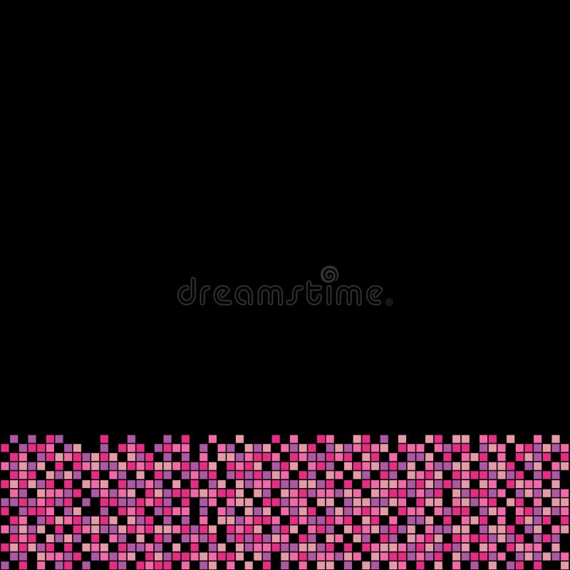 Pink square background stock vector. Illustration of abstract - 9895759
