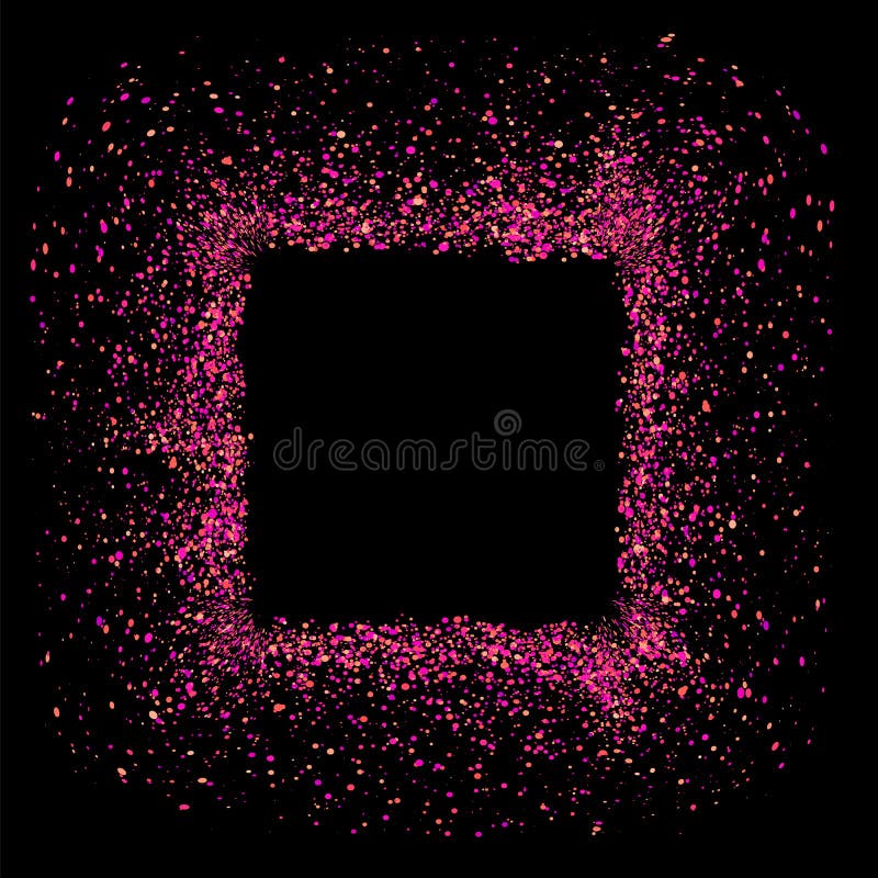 Pink Square Frame stock vector. Illustration of pattern - 69888719