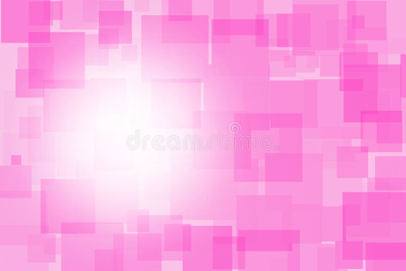 Pink Square Geometric Abstract Background. Pink Rectangle Digital ...
