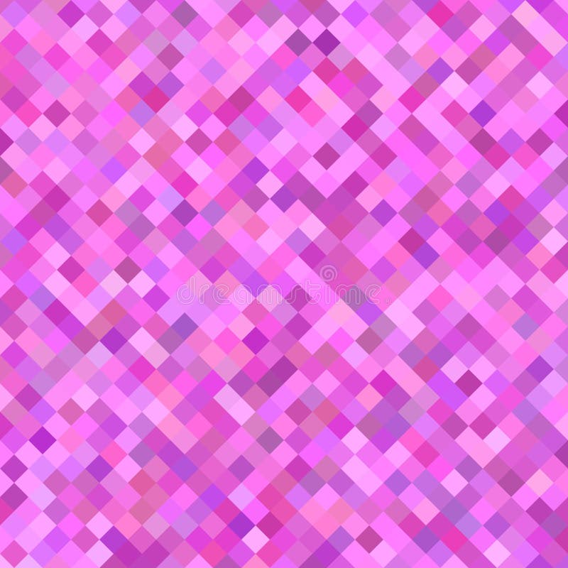 Pink Square Pattern Background Design Stock Vector - Illustration of ...