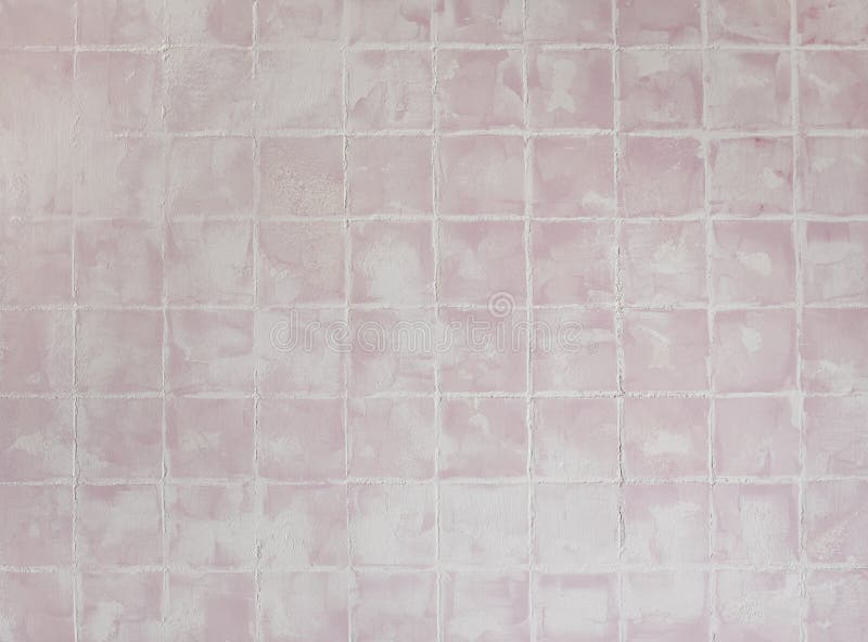 Pink Square Tiled Texture Background Stock Image - Image of background ...