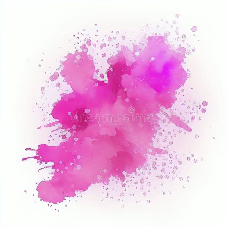 Pink Stains Background, Paint, Ai Generation Stock Image - Image of ...