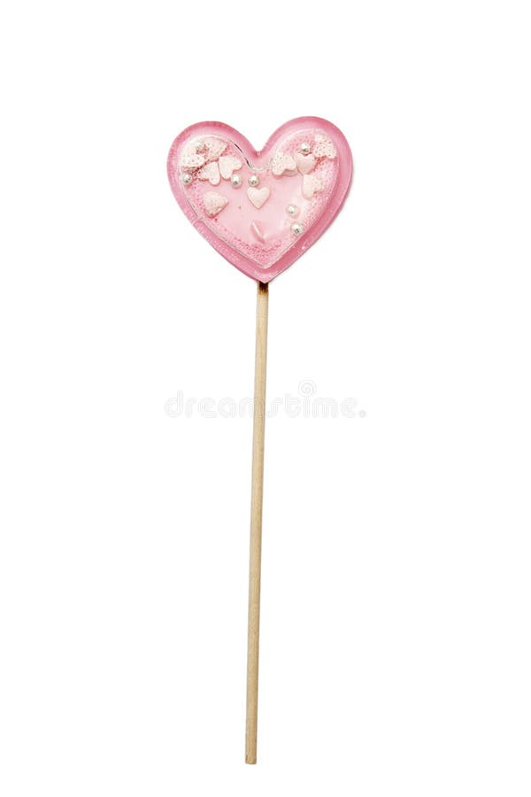 Pink star lollipop inside stock photo. Image of isolated - 243340058