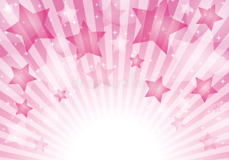 Pink Star Pattern Background Material Glitter Stock Vector ...