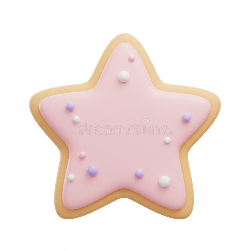 Pink Star Like Design, Abstract Background Stock Illustration ...