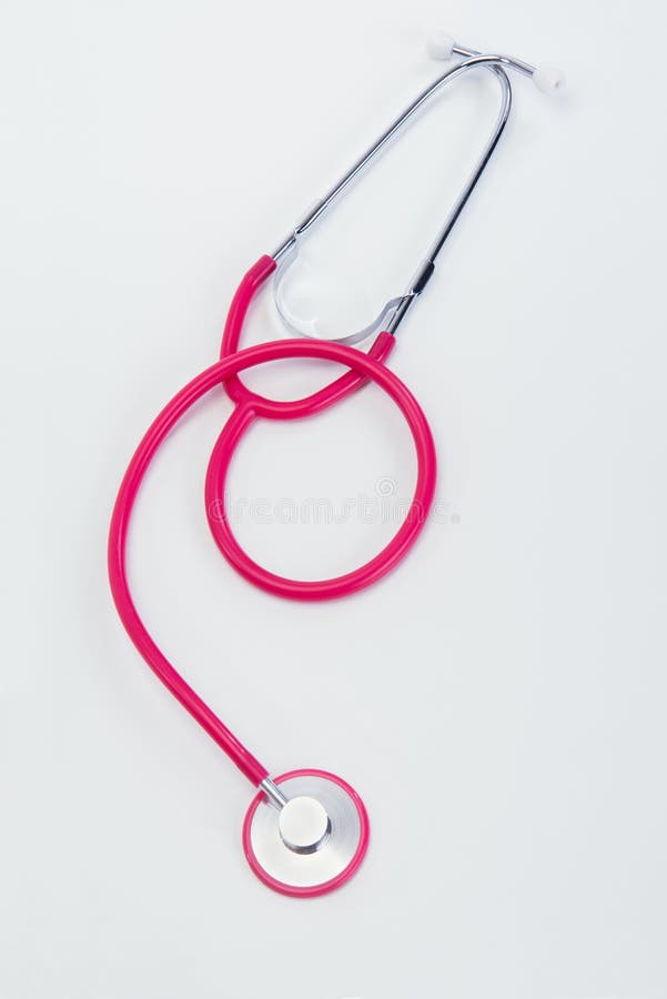 Pink Stethoscope stock photo. Image of lifestyle, fitness - 50081956