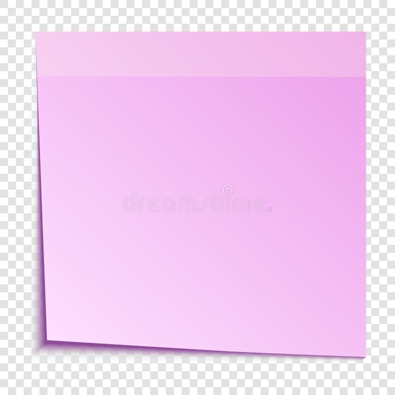 Pink Post It Clipart