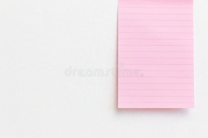 Pink Sticky Notes Background Stock Image - Image of pink, sticky: 90255279