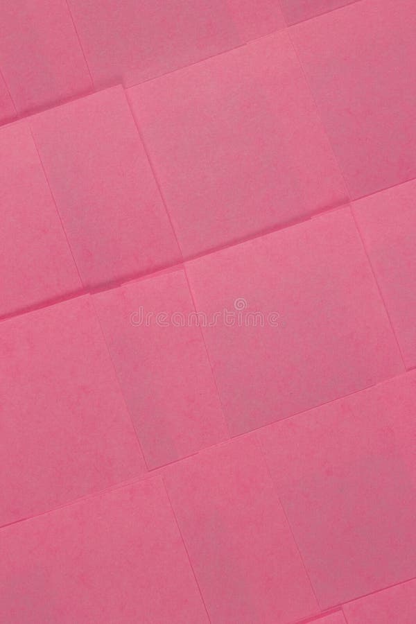 Pink Sticky Notes Background Stock Image - Image of pink, stationary ...