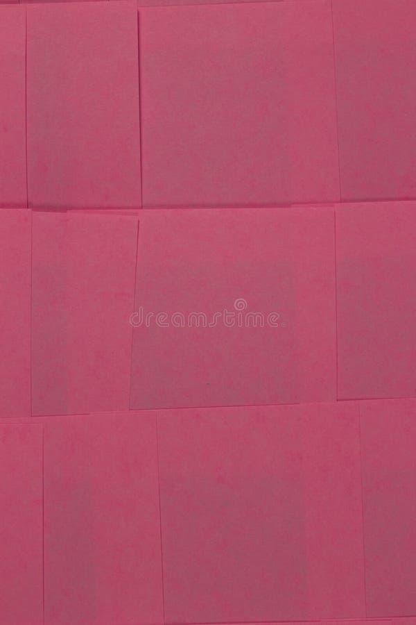 Pink Sticky Notes Background Stock Photo - Image of colour, stationary ...