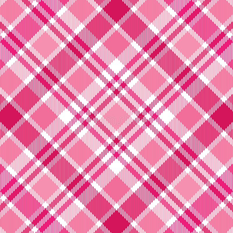 Pink Stripe Plaid stock illustration. Illustration of valentine - 8053485