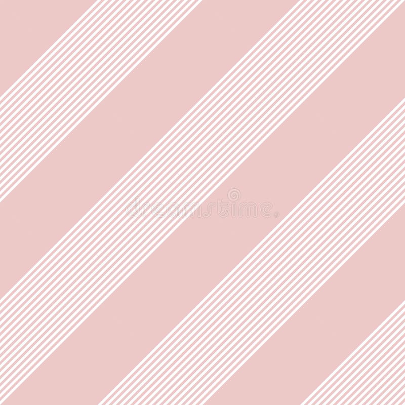 Pink Stripe Seamless Pattern Background in Diagonal Style Stock Vector ...