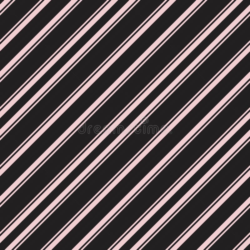 Pink Stripe Seamless Pattern Background in Diagonal Style Stock Vector ...
