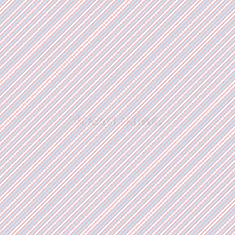 Pink Stripe Seamless Pattern Background in Diagonal Style Stock Vector ...
