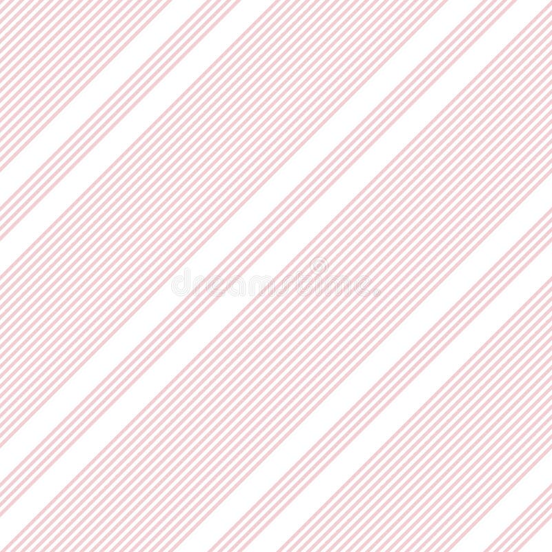 Pink Stripe Seamless Pattern Background in Diagonal Style Stock Vector ...