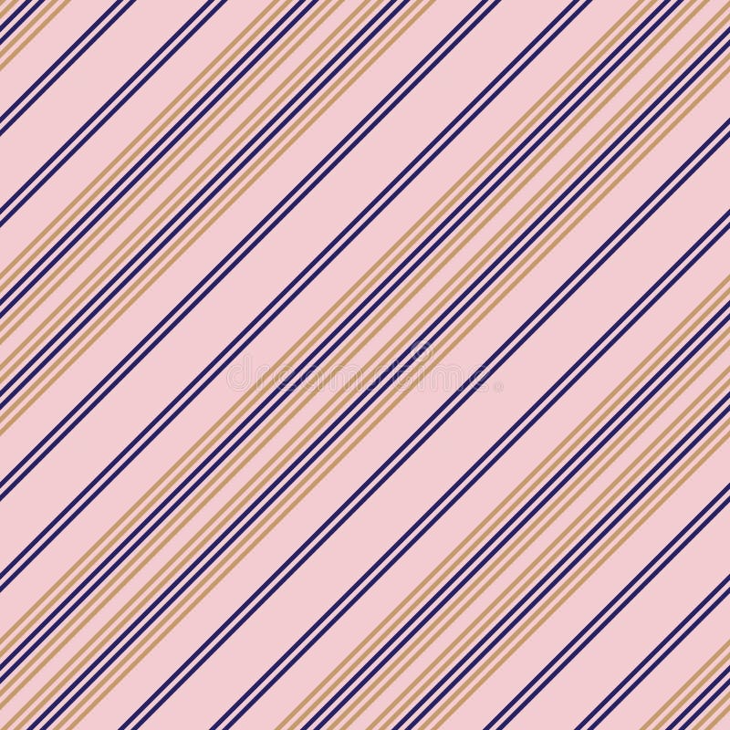 Pink Stripe Seamless Pattern Background in Diagonal Style Stock Vector ...