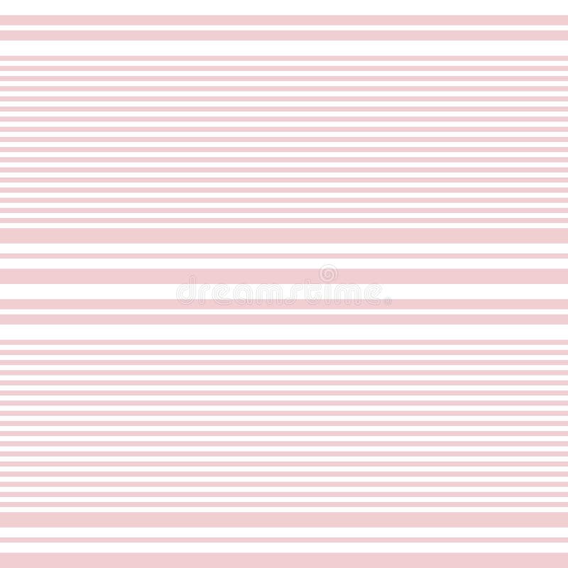 Pink Stripe Seamless Pattern Background in Horizontal Style Stock ...