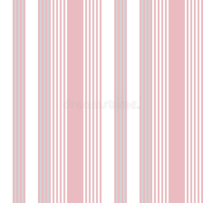 Pink Stripe Seamless Pattern Background in Vertical Style Stock Vector ...