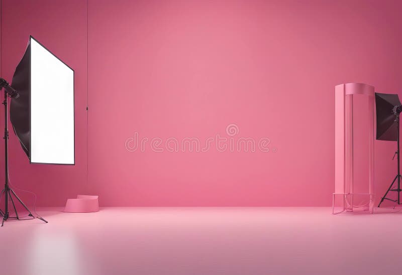 Light Studio Room Stock IllustrationPhoto Shoot, Backgrounds, Backdrop ...