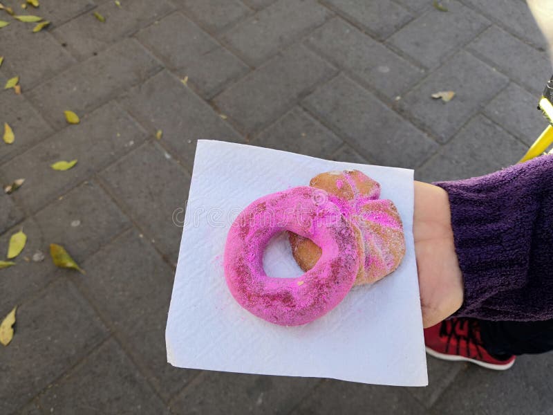 Pink Sugar Baked Goods Pastries Stock Image - Image of sugar, mexican ...