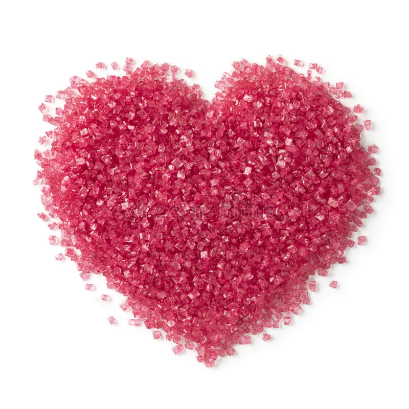Sugar Heart stock photo. Image of backdrop, crystals - 37049844