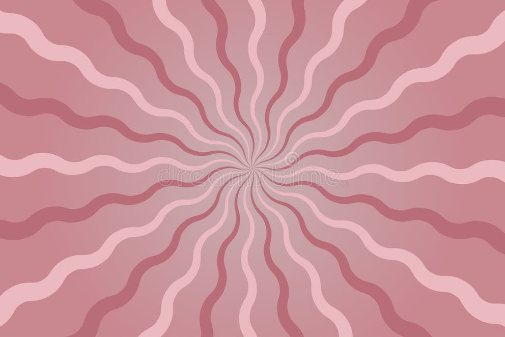 Pink Sun Ray Radial Background Stock Illustration - Illustration of ...