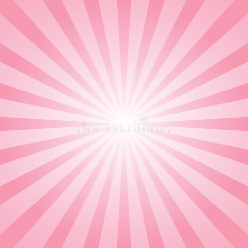 Pink Sunburst Pattern Background Stock Vector - Illustration of ...
