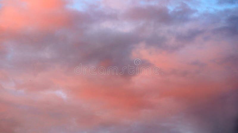 Pink sunset clouds stock photo. Image of cloudscape - 253713996