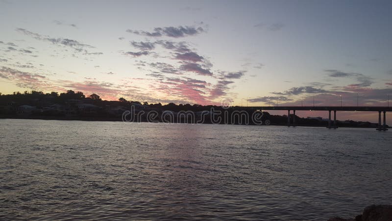 Pink Sunset the Dawesville Cut Stock Photo - Image of dawesville ...