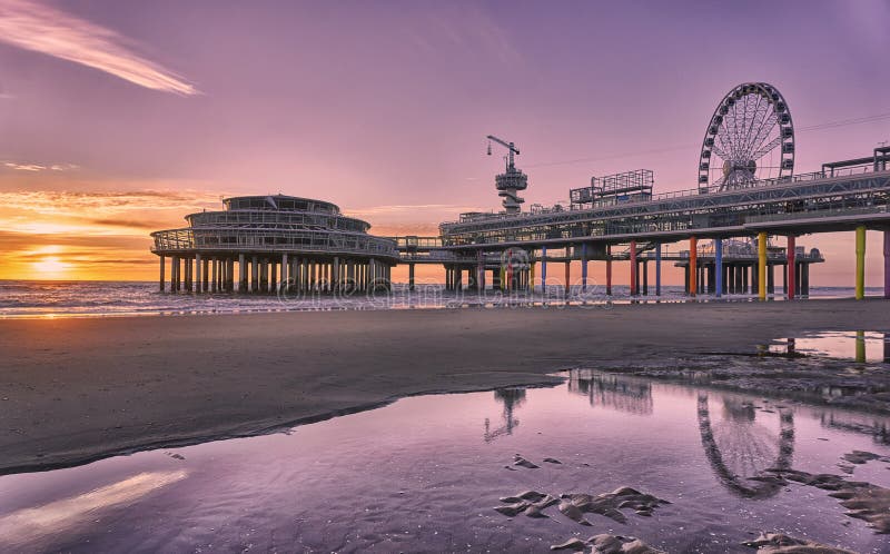 Scheveningen Beach Volleyball Editorial Photo - Image of summer ...