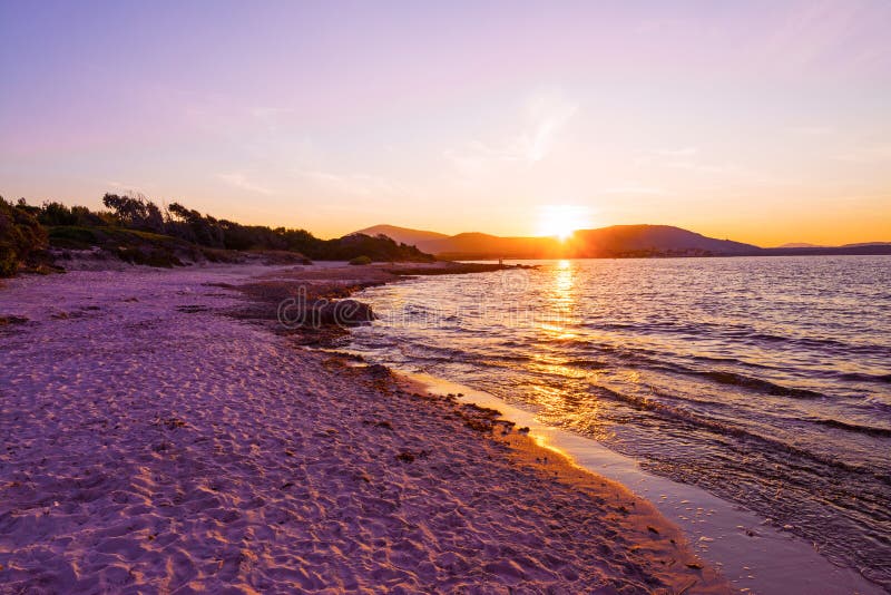 Landscape Sunset Sardinia Italy Stock Photos - Download 3,671 Royalty ...