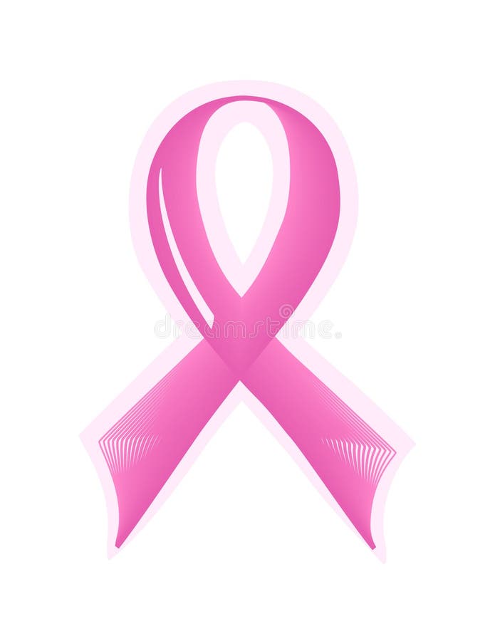Breast Cancer Pink Ribbon Tree Stock Vector - Illustration of ...