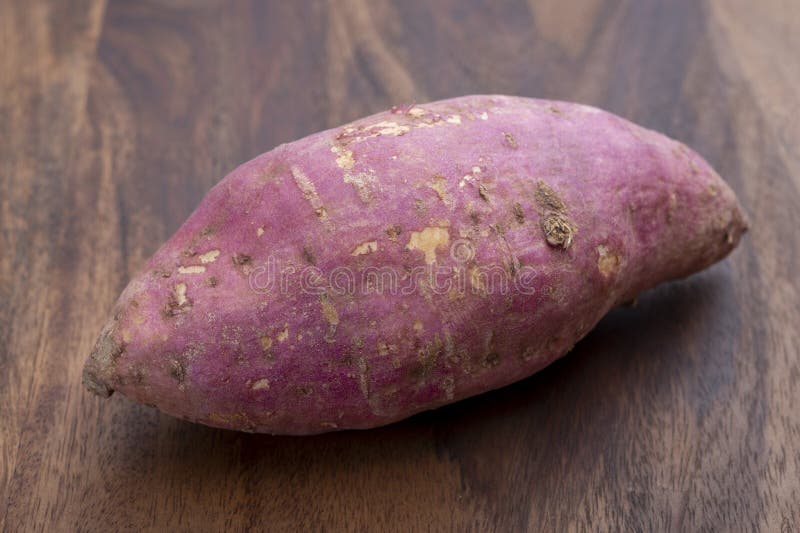 Pink Sweet Batate Potatoe Root Vegetable Stock Photo - Image of diet ...