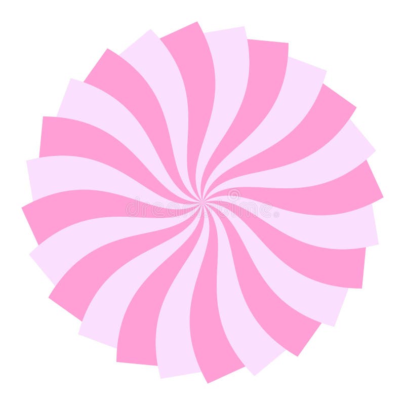 Pink Swirl Leaf Fabric Pattern Stock Illustration - Illustration of ...