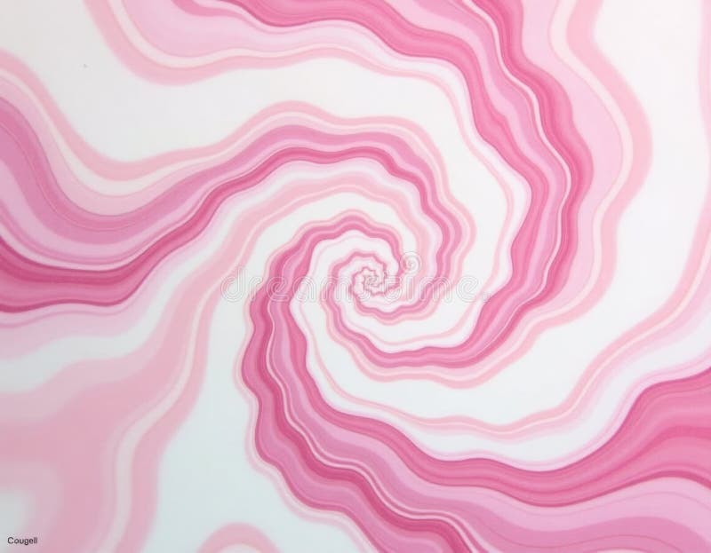 Pink Swirl Abstract Background Soft Pastel Spiral Texture for Design ...