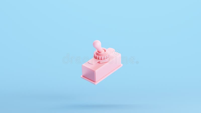 Pink Switch Emergency Stop Button Safety Technology System Kitsch Blue ...
