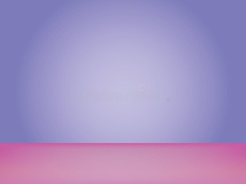 Pink Table with a Violet Wall, Gradient for Background, Color Display ...