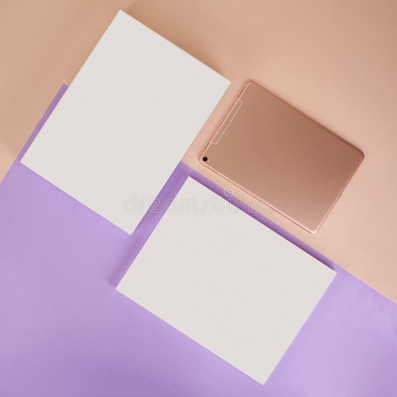 Tablet Pc Pink Front Back Stock Photos - Free & Royalty-Free Stock ...