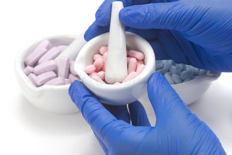 128 Chemist Pharmacist Mixing Pestle Mortar Stock Photos - Free ...