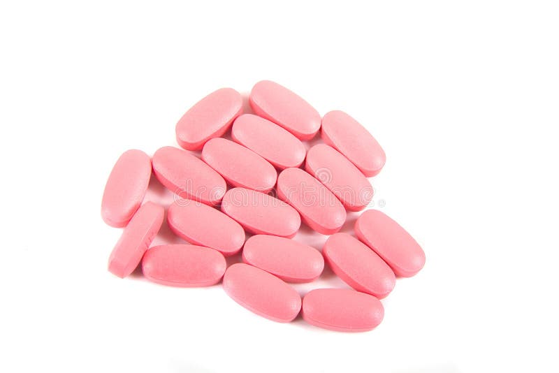 Pink Tablets stock photo. Image of pharmaceuticals, pink - 170523452