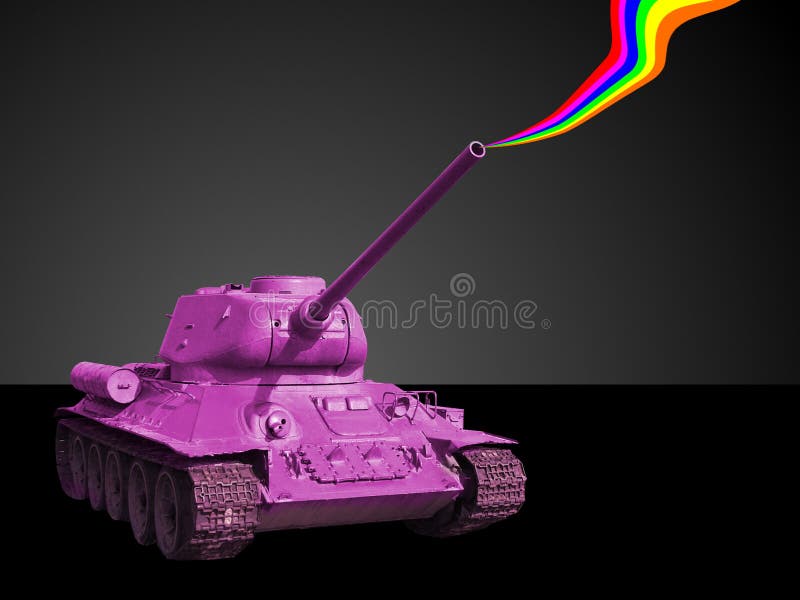 Pink tank stock image. Image of armour, defend, battle - 9247461
