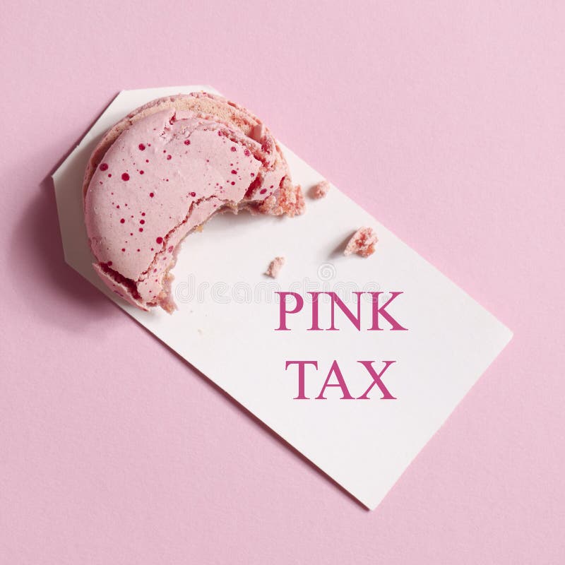Pink Tax Concept Bitten Big Macaroons Stock Photos - Free & Royalty ...