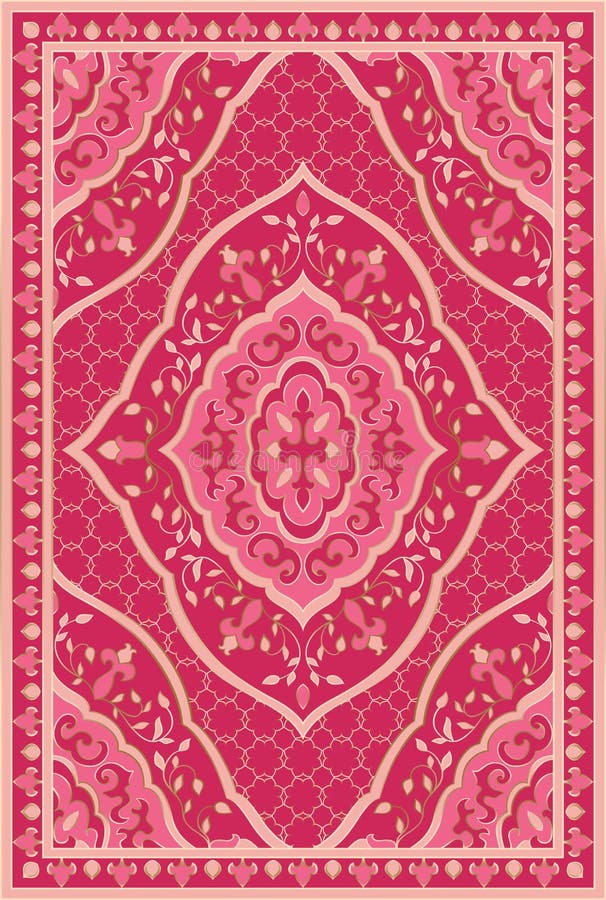 Pink carpet stock illustration. Illustration of carpeting - 35104380