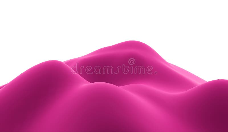 Pink terrain concept stock illustration. Illustration of hill - 49303323