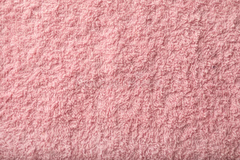 Pink Terry Cloth Texture As Background Stock Image - Image of design ...